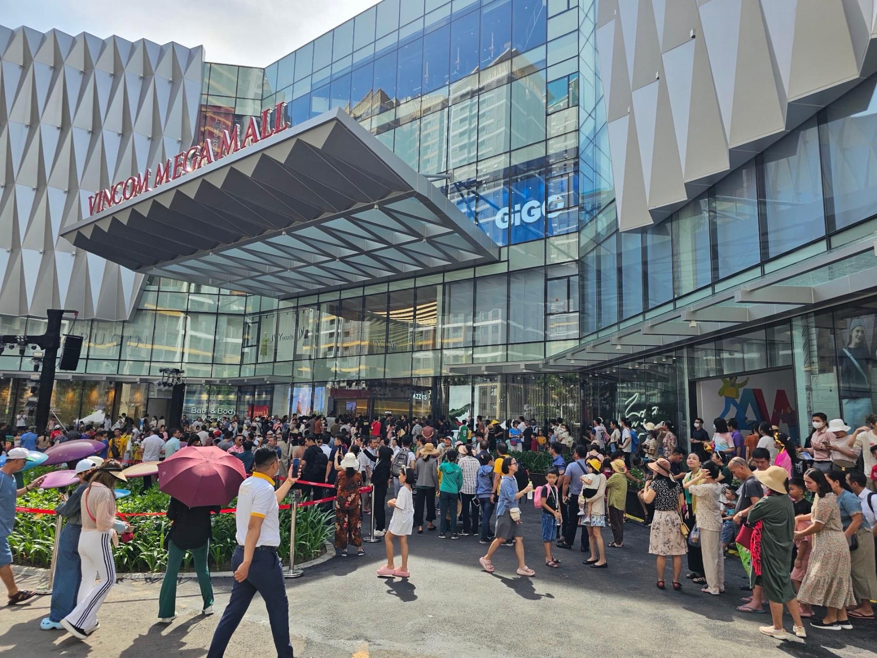 Quy mô Vincom Megamall Vinhome Grand Park